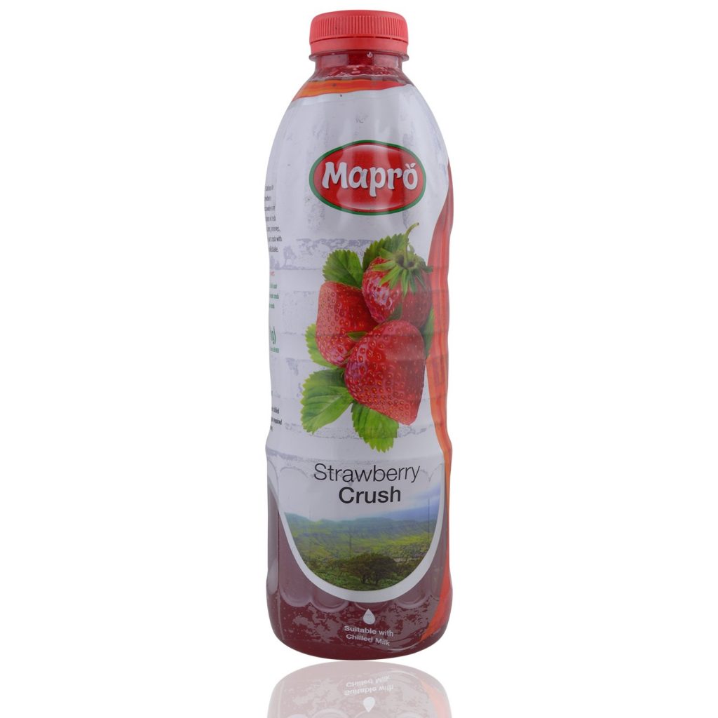 Mapro Strawberry Crush, 1L – Apna Food Market