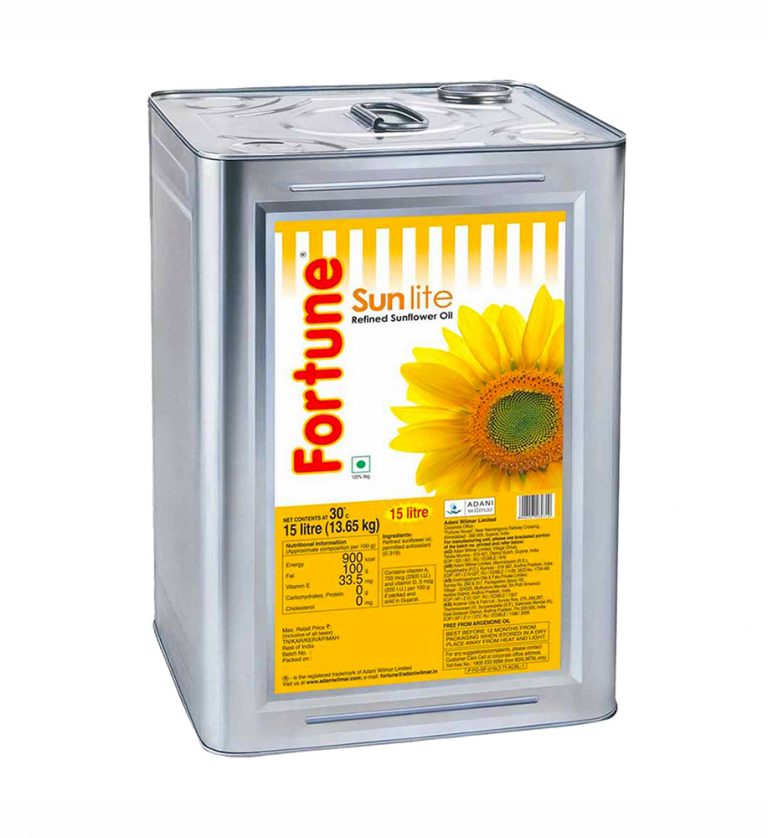 Fortune Sunflower Refined Oil 15L Tin Apna Food Market fortune-sunflower-refined-oil-15l-tin-apna-food-market