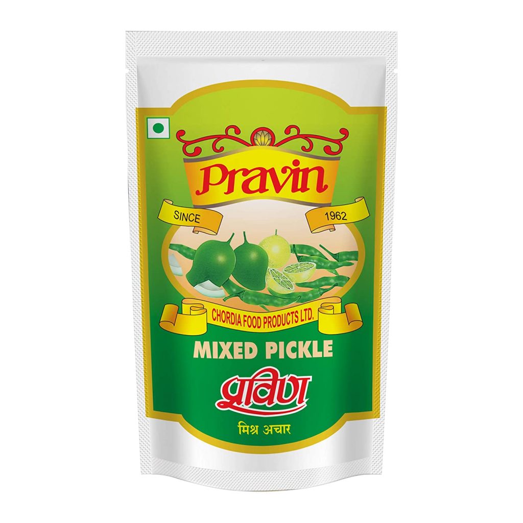 Pravin Pickles Mixed Pickle 200g Pouch – Apna Food Market