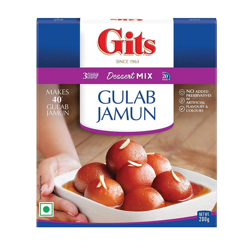 Gits Instant Gulab Jamun Dessert Mix, 200g – Apna Food Market